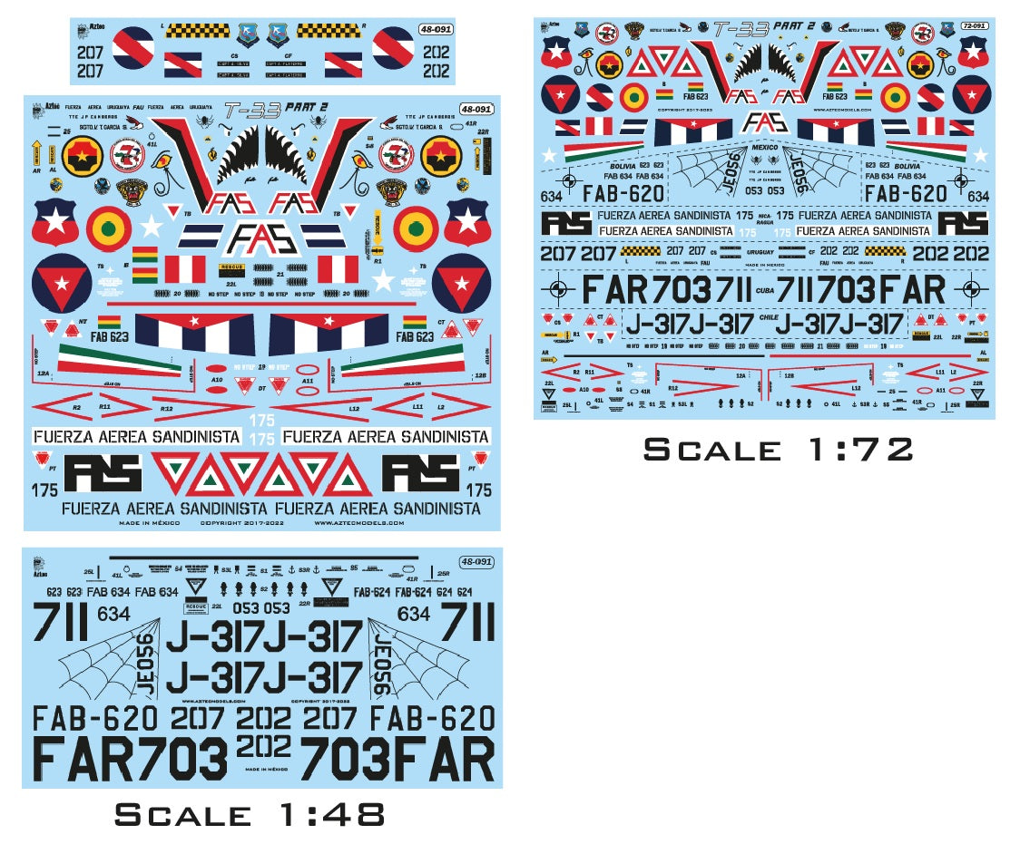 D-105 - Air Fights 1: T-33 vs Super Skymaster – Aztec Models