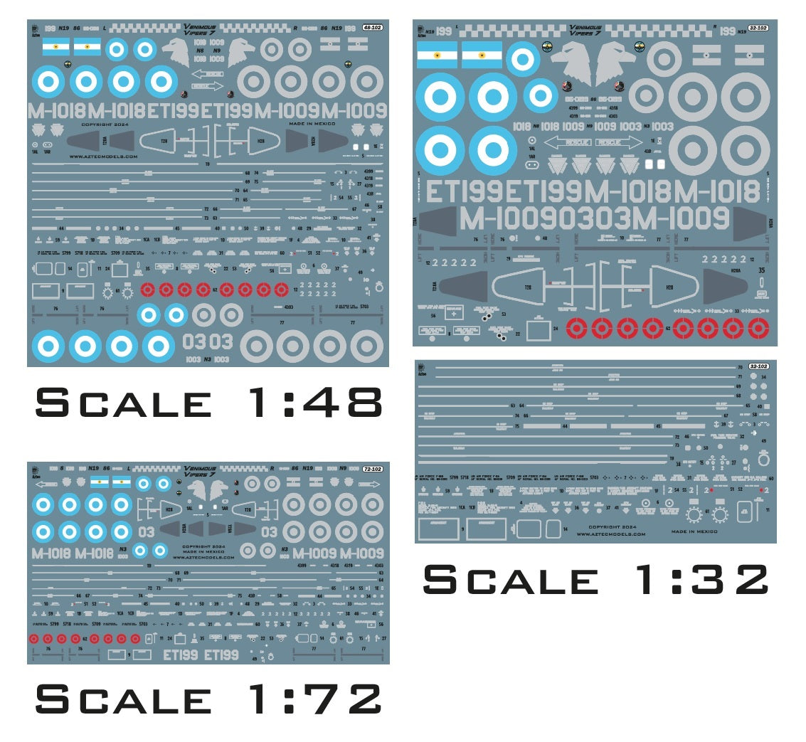 D-102 F-16 Argentina – Aztec Models