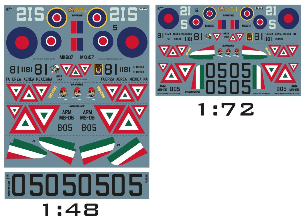 D-106 - Alas de Oro 1 LIMITED EDITION (Few Existences remain) – Aztec Models