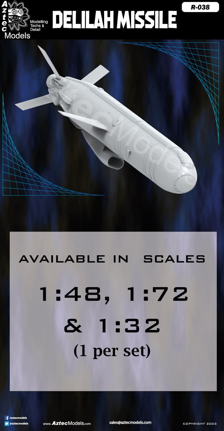 R-038 Delilah missile – Aztec Models
