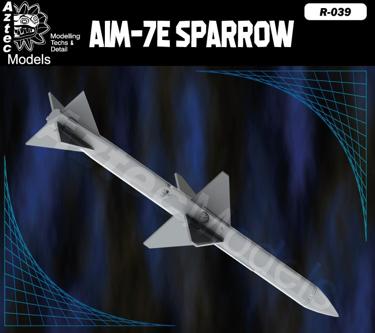 R-039 AIM-7E Sparrow air-to-air missile – Aztec Models