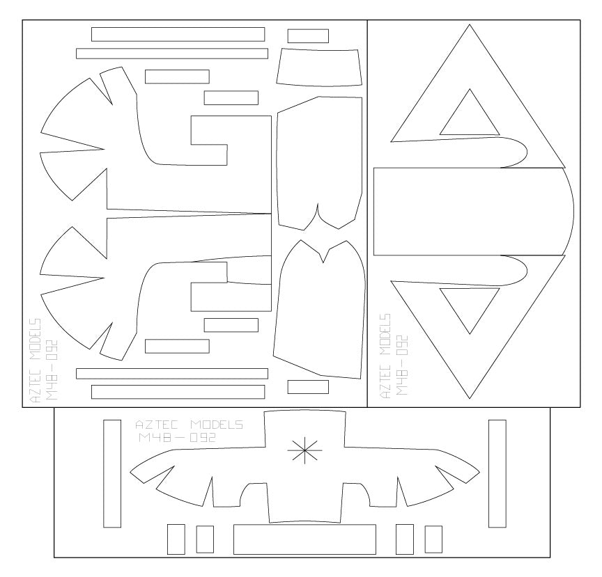 M-092 Mil Mi-8 GAT Mexico – Aztec Models